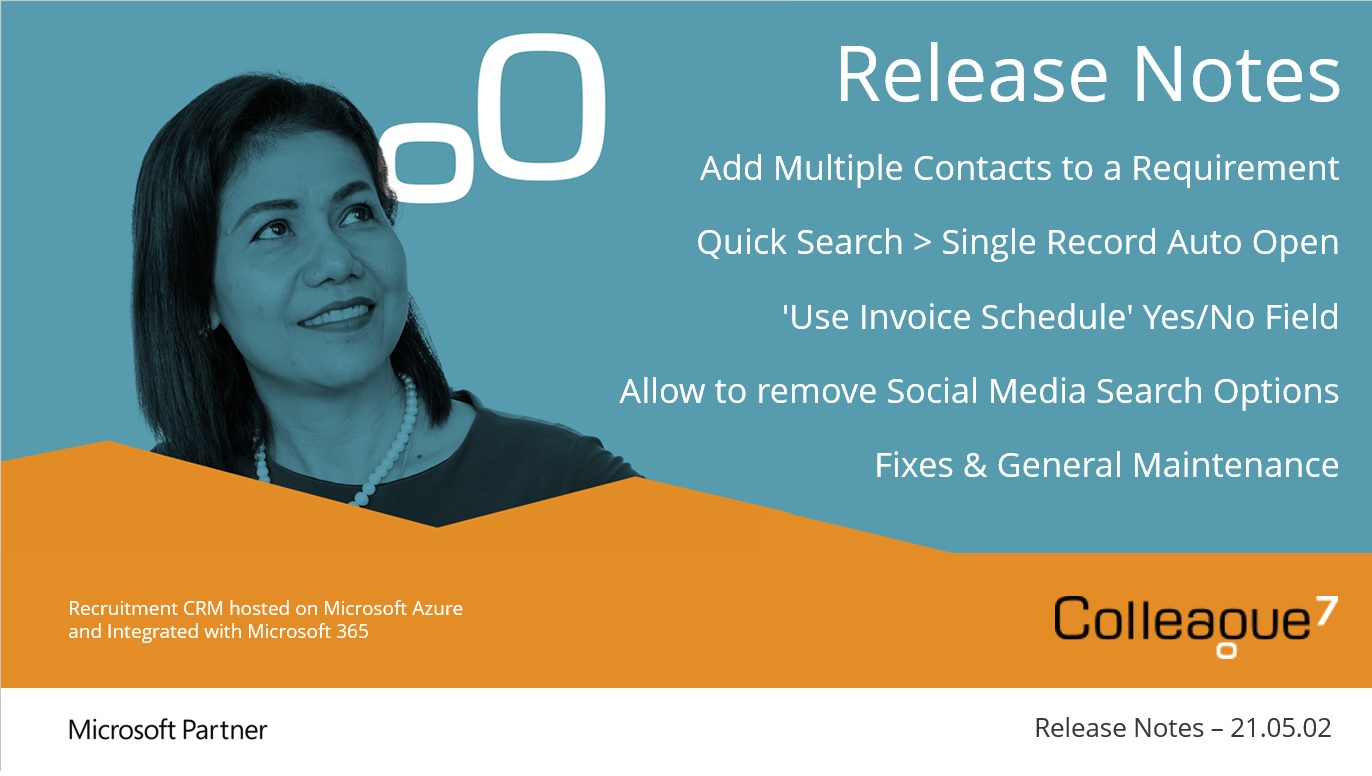 Colleague 7 - Sprint Review - 21.05.02 (11/05/21 - 24/05/2021 ...